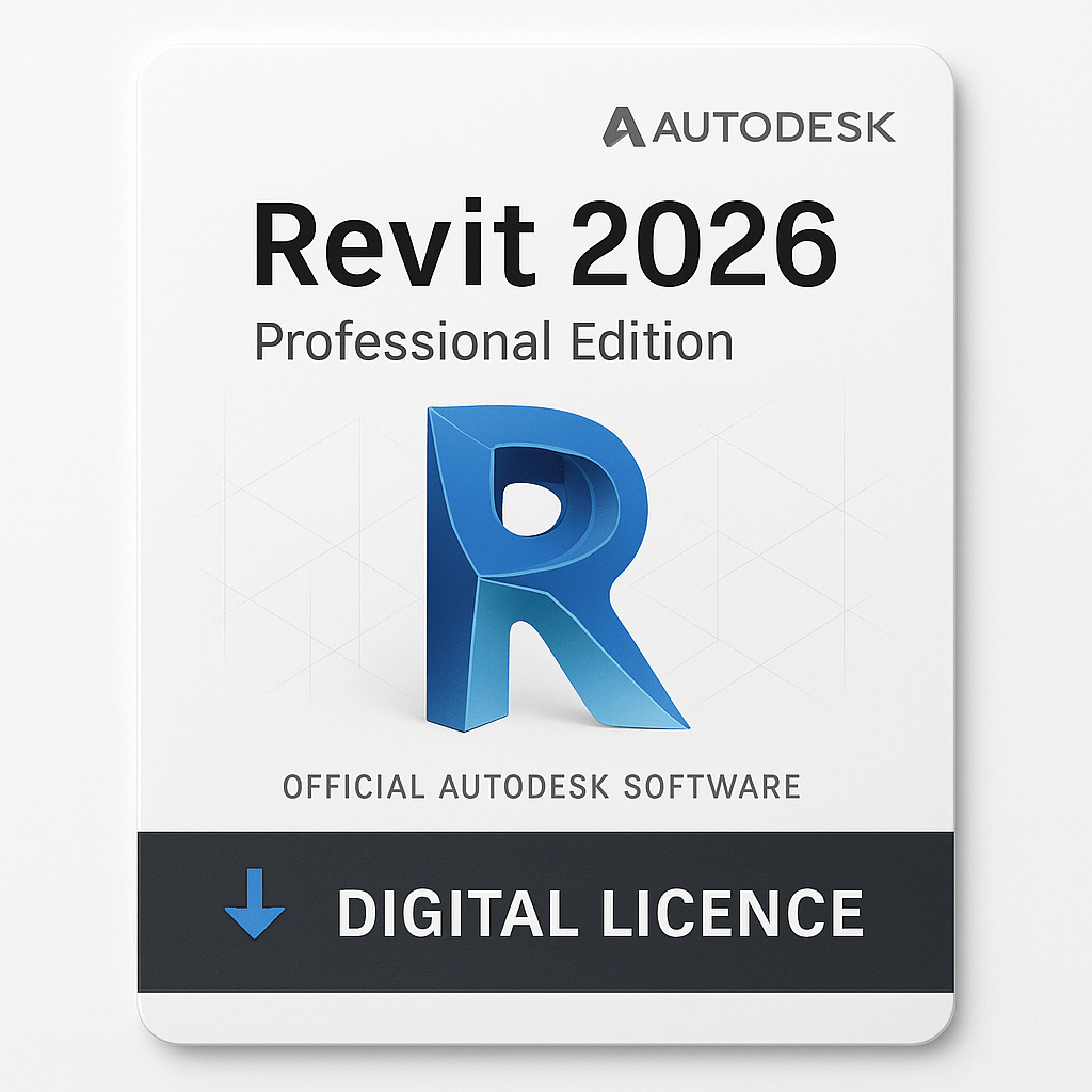 Buy Autodesk Revit 2026 | Digital License Key | 01 Year – Computer Code